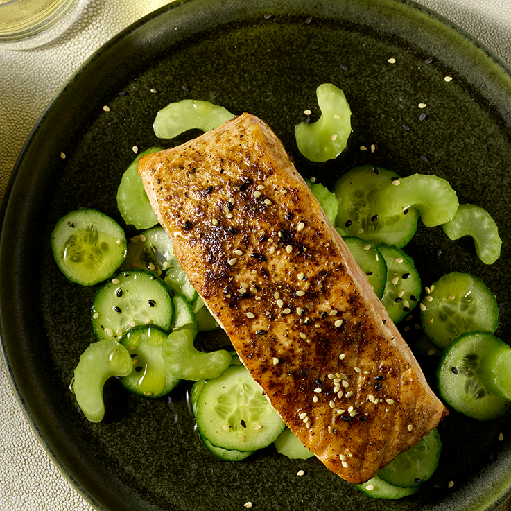 Sauteed Spiced Salmon