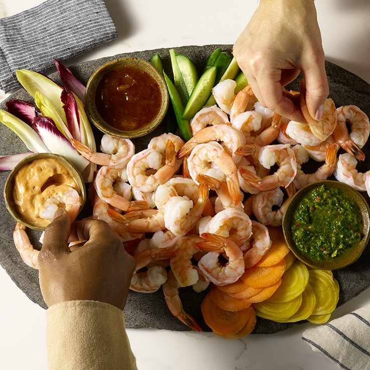 Shrimp Charcuterie Board